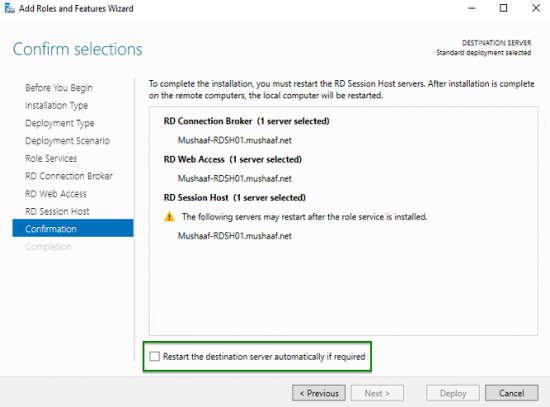 How to deploy Remote Desktop Services (RDS) 2019 – Mushaaf Blog