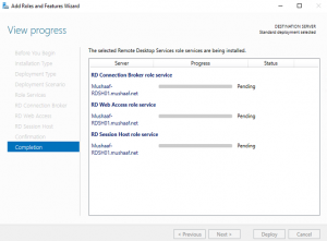 How to deploy Remote Desktop Services (RDS) 2019 – Mushaaf Blog
