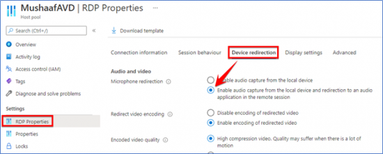 How can we enable microphone in Azure Virtual Desktop? – Mushaaf Blog