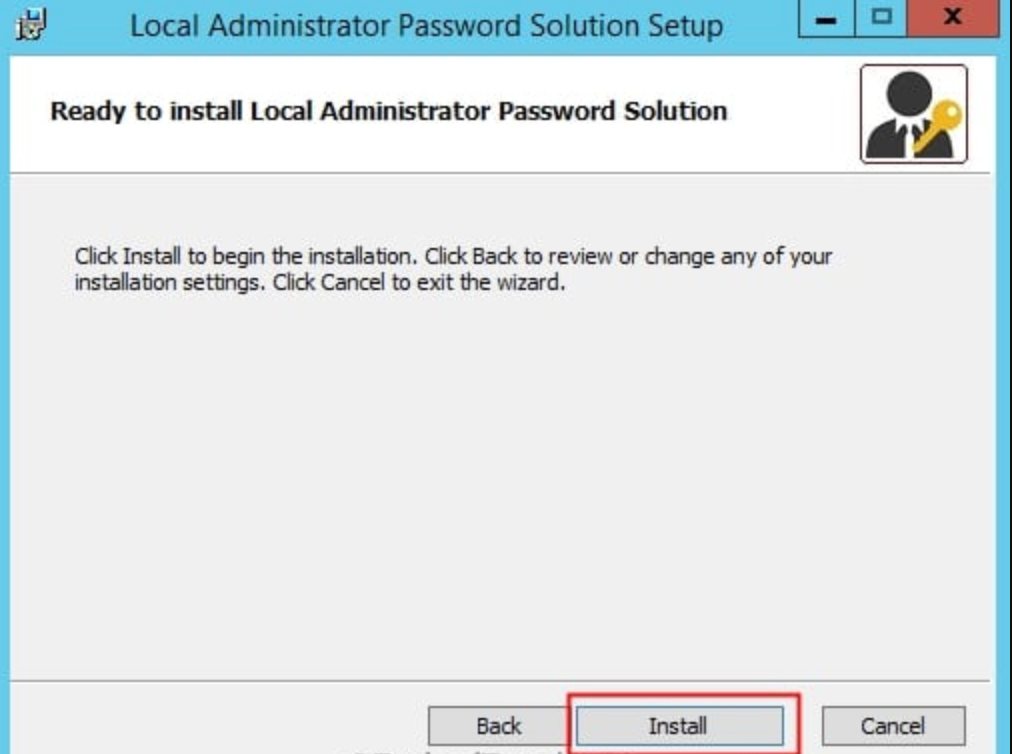 Microsoft Local Administrator Password Solution (LAPS) – Deployment ...