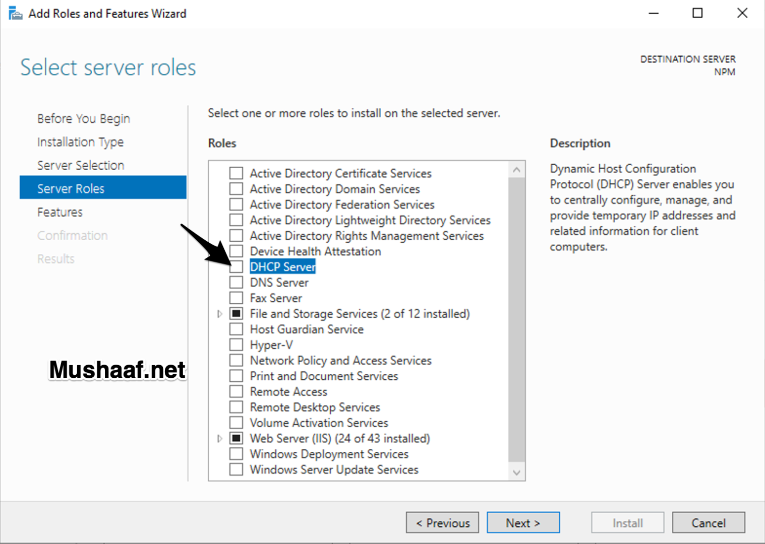 Install and Configure DHCP Server on Windows Server 2019 – Mushaaf Blog