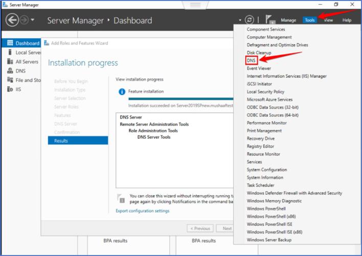 How To add DNS Forward Lookup Zone in Windows Server 2016/2019 – Mushaaf Blog