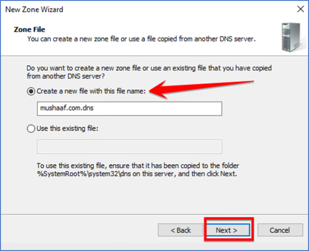 How To add DNS Forward Lookup Zone in Windows Server 2016/2019 – Mushaaf Blog