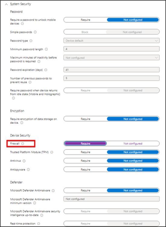 Windows Device Compliance Policy Intune – Mushaaf Blog