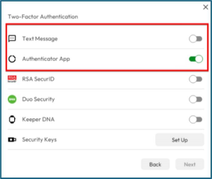 Set Up Multi-factor Authentication & Session Logout in Keeper – Mushaaf ...