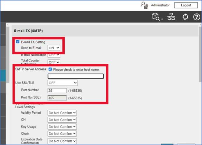 Configuring Scan to Email on a Printer – Mushaaf Blog
